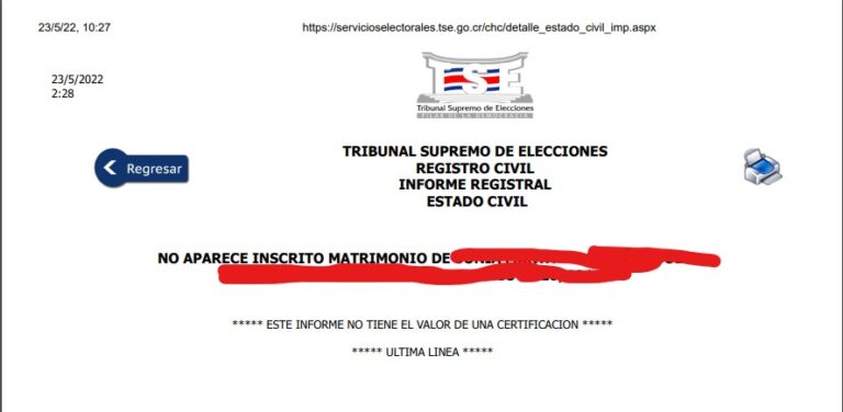 Consulta Registro Civil por Cédula 〗 | ☎ Costa Rica